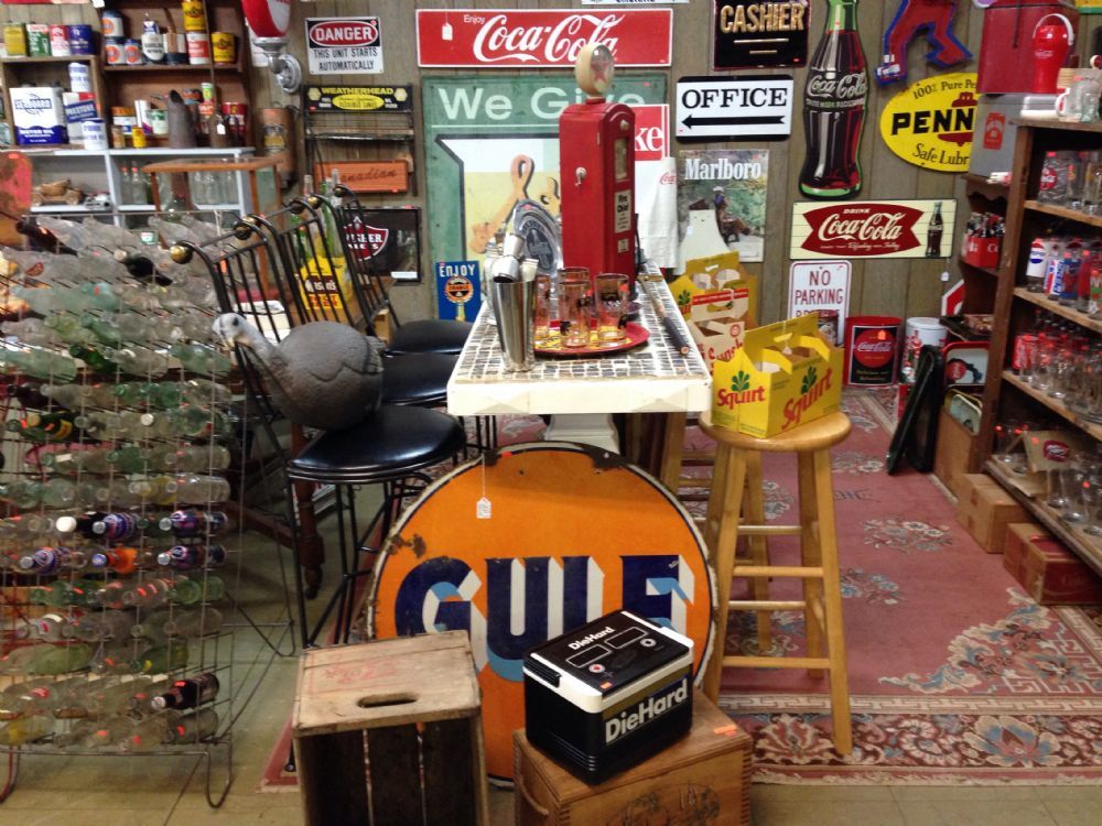 Photo: Vintage Advertising Signs – Winfield Antique Mall