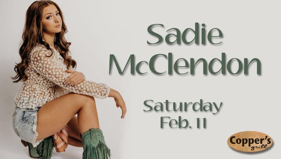 Sadie McClendon Live Music at Copper's Grill (Lake Martin Event)