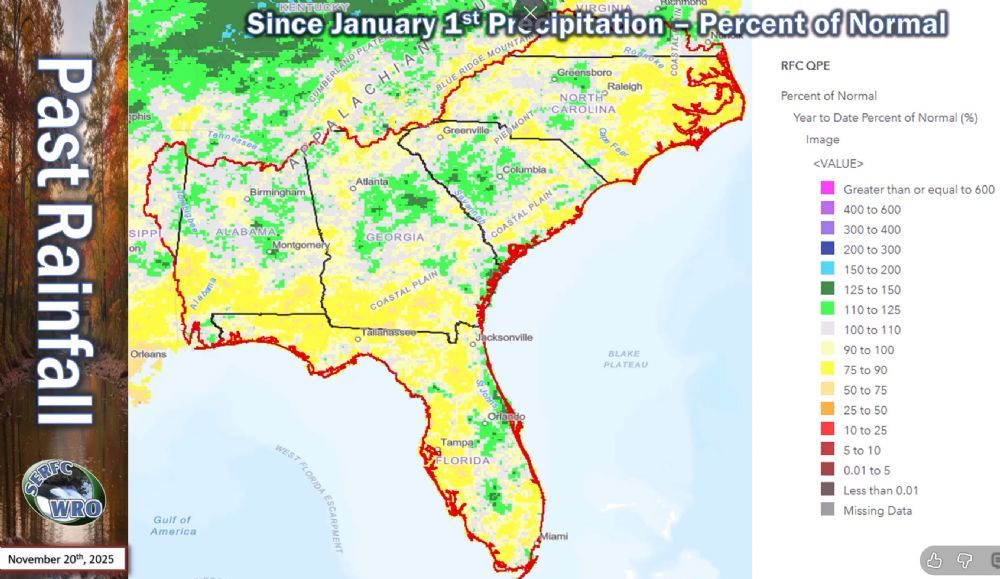 ArticleNovember 2025 Water Resources Outlook | Sam Rayburn Reservoir News