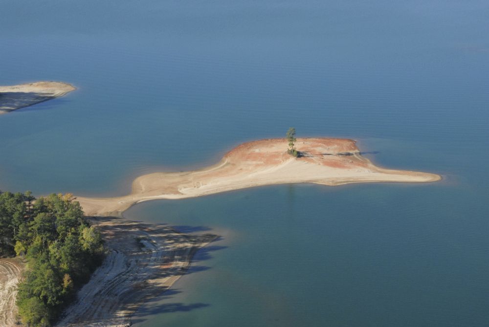 Photo: Sand Island connects to land